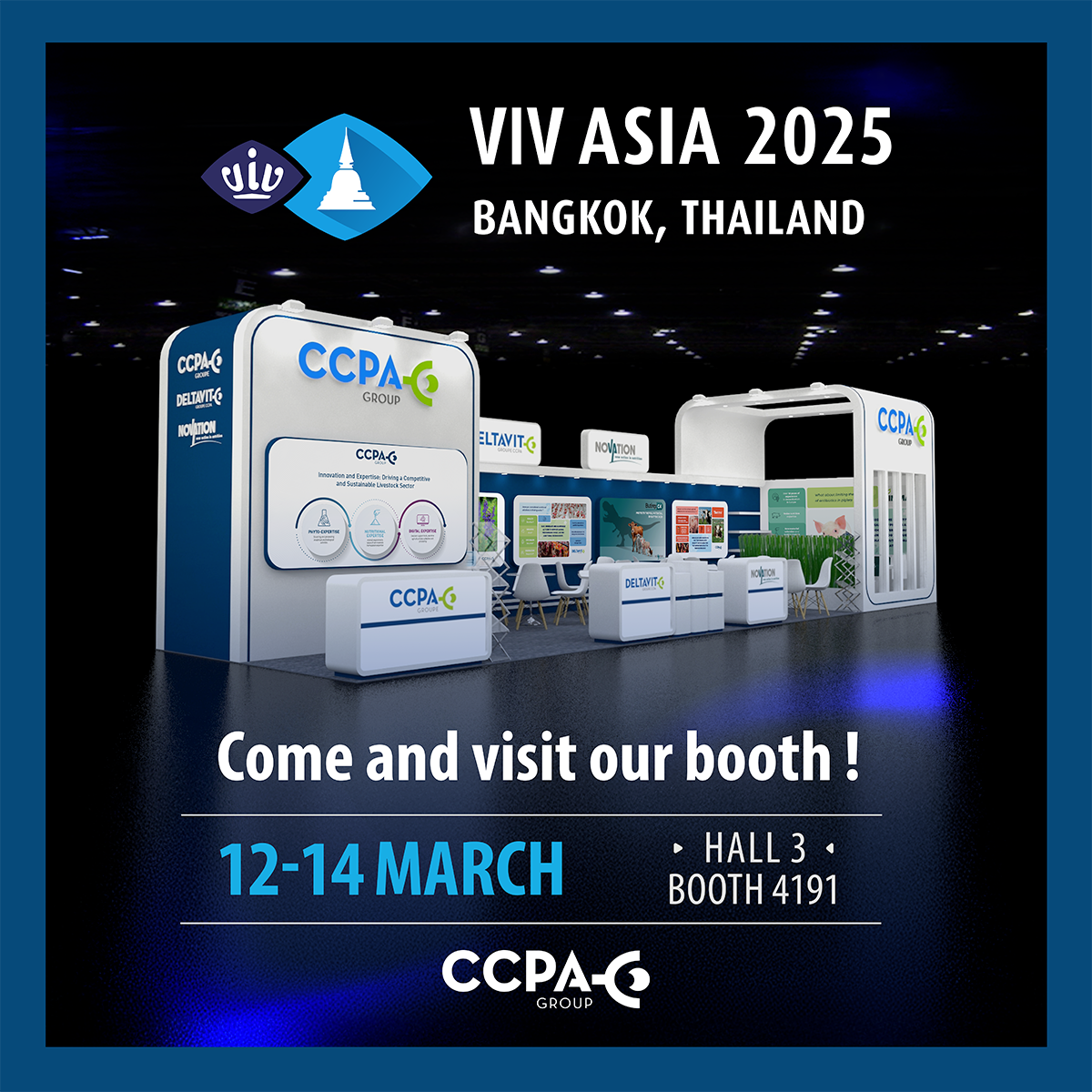CCPA at VIV ASIA 2025: Meet us at the livestock exhibition in Bangkok | CCPA